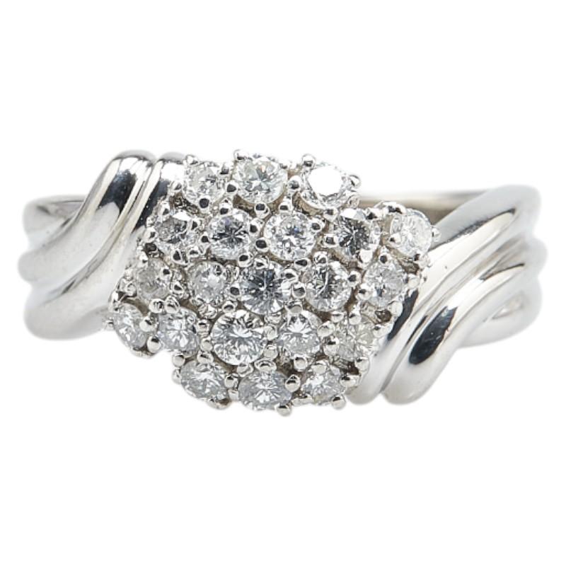 Pt850 プラチナ ダイヤ0.56ct リング 指輪 レディース 11.5号 中古 : 1-0185864 : 銀座パリス Yahoo!ショッピング店 - 通販 - Yahoo!ショッピング