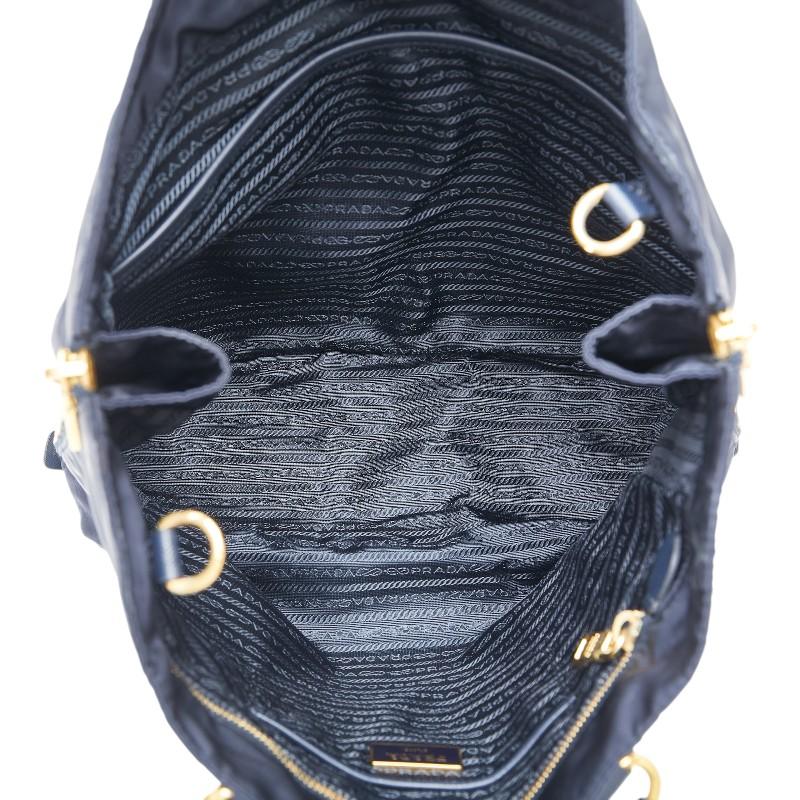 PRADA（プラダ） トートバッグ ショルダーバッグ 2WAY ネイビー