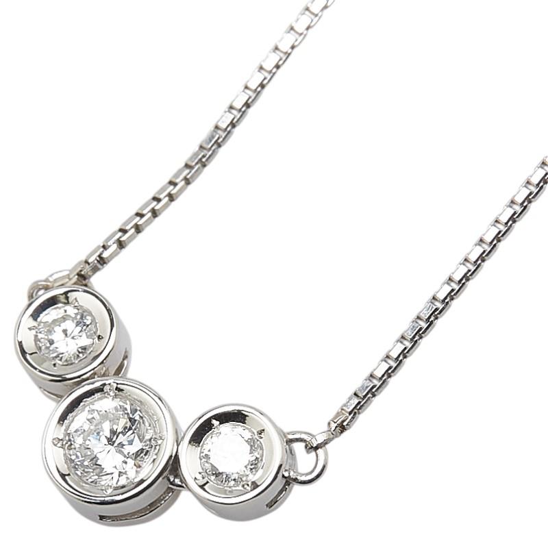 Pt850 プラチナ ダイヤ0.50ct ベネチアン チェーン ネックレス レディース 中古 : 銀座パリス Yahoo!ショッピング店 - 通販 - Yahoo!ショッピング