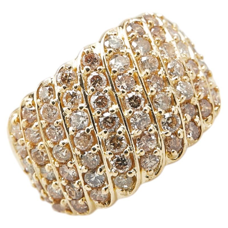 K18YG イエローゴールド ダイヤ2.03ct リング 指輪 レディース 11.5号 中古 : 銀座パリス Yahoo!ショッピング店 - 通販 - Yahoo!ショッピング