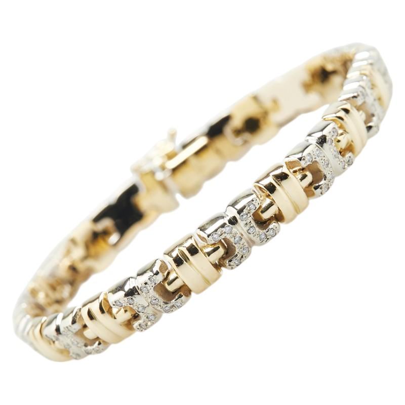 K18YG イエローゴールド ダイヤ0.66ct ブレスレット レディース 中古 : 銀座パリス Yahoo!ショッピング店 - 通販 - Yahoo!ショッピング