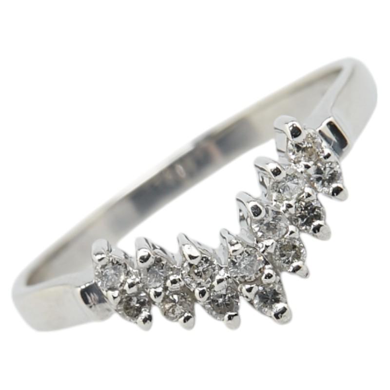 Pt900 プラチナ ダイヤ0.20ct メレダイヤ リング 指輪 レディース 13号 中古 : 銀座パリス Yahoo!ショッピング店 - 通販 - Yahoo!ショッピング