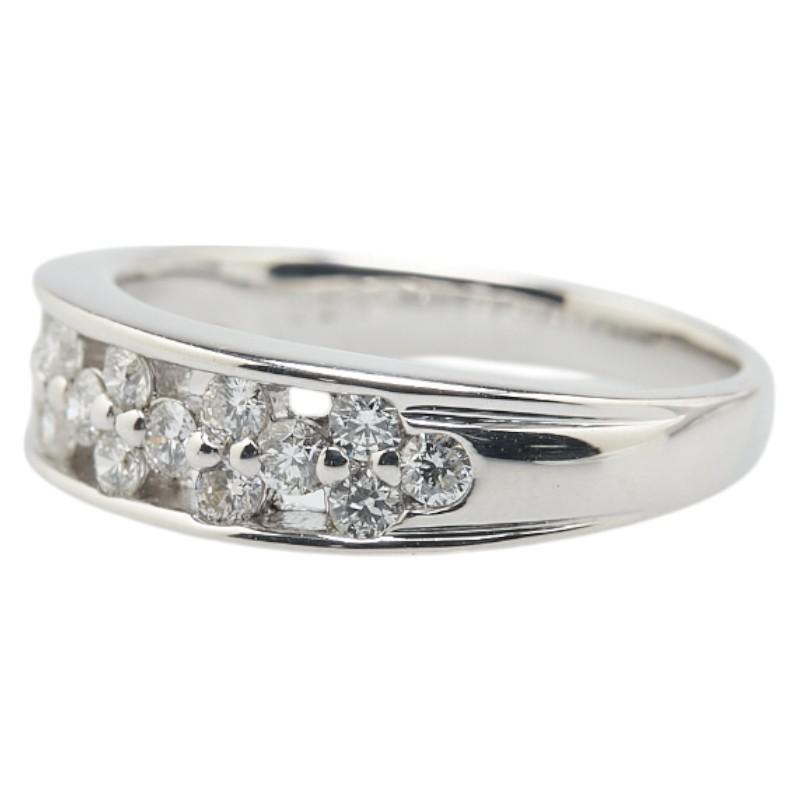 K18WG ホワイトゴールド ダイヤ0.50ct リング 指輪 レディース 12号 中古 : 銀座パリス Yahoo!ショッピング店 - 通販 - Yahoo!ショッピング
