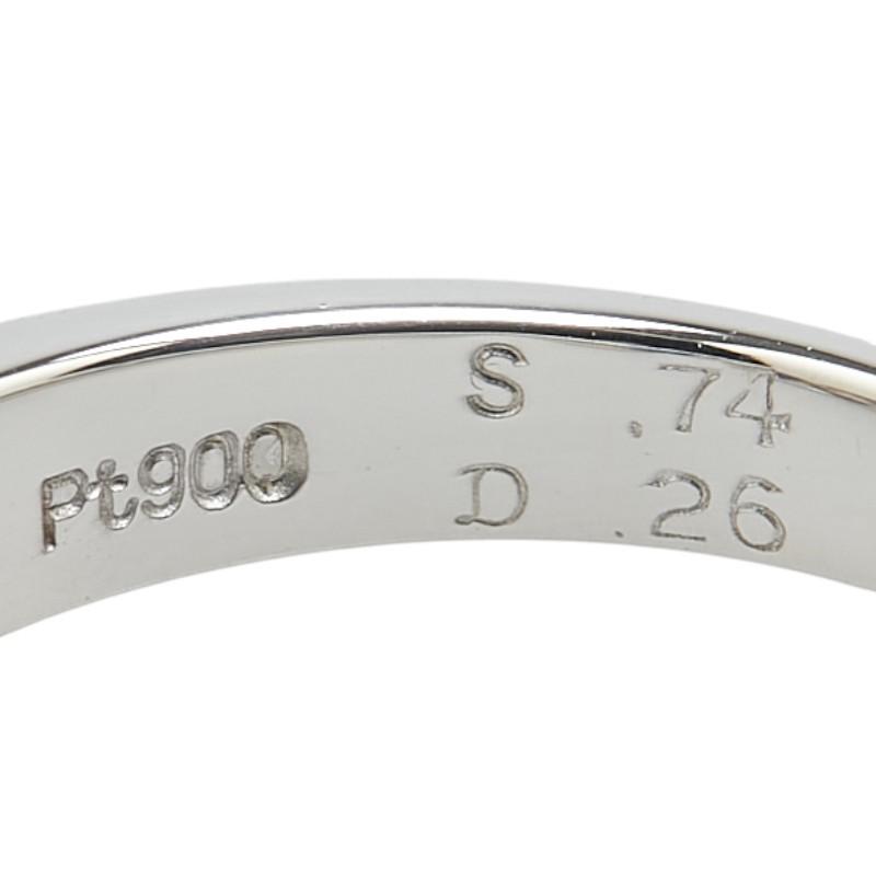 Pt900 プラチナ サファイア0.74ct ダイヤ0.26ct 一文字 リング 指輪 レディース 13号 中古 : 銀座パリス Yahoo!ショッピング店 - 通販 - Yahoo!ショッピング