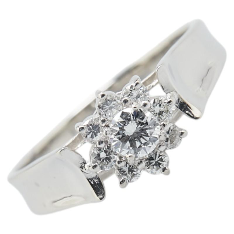 Pt900 プラチナ ダイヤ0.38ct 星の砂 フラワー 花 モチーフ リング 指輪 レディース 12号 中古 : 銀座パリス Yahoo!ショッピング店 - 通販 - Yahoo!ショッピング