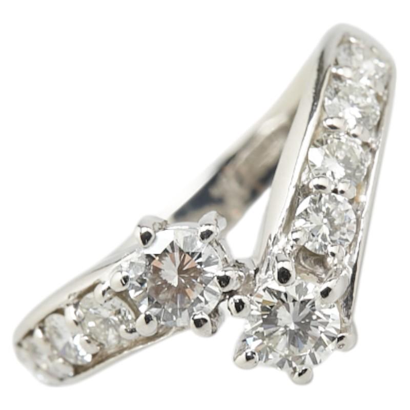 Pt900 プラチナ ダイヤ1.00ct リング 指輪 レディース 12号 中古 : 銀座パリス Yahoo!ショッピング店 - 通販 - Yahoo!ショッピング