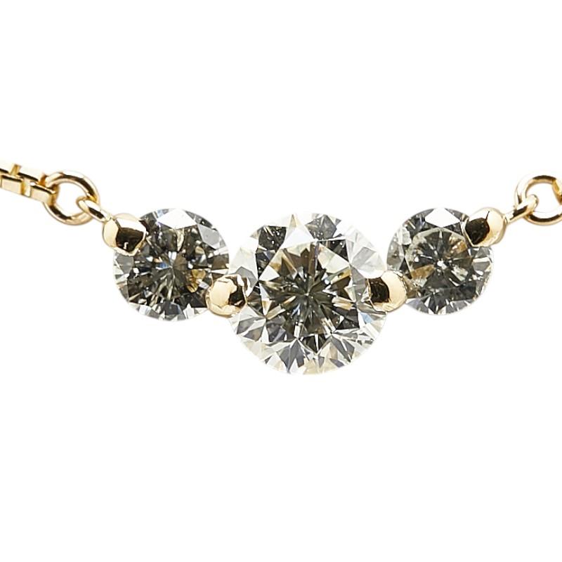 K18YG イエローゴールド ダイヤ1.02ct ペンダントネックレス レディース 中古 : 銀座パリス Yahoo!ショッピング店 - 通販 - Yahoo!ショッピング