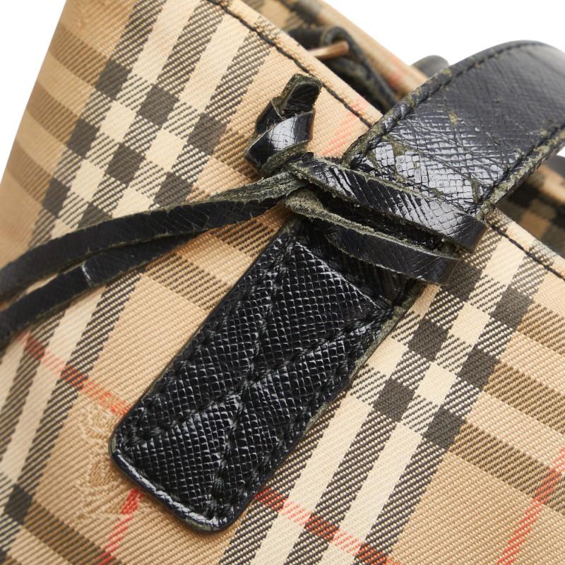 BURBERRY（バーバリー） ノバチェック シャドーホース ハンドバッグ