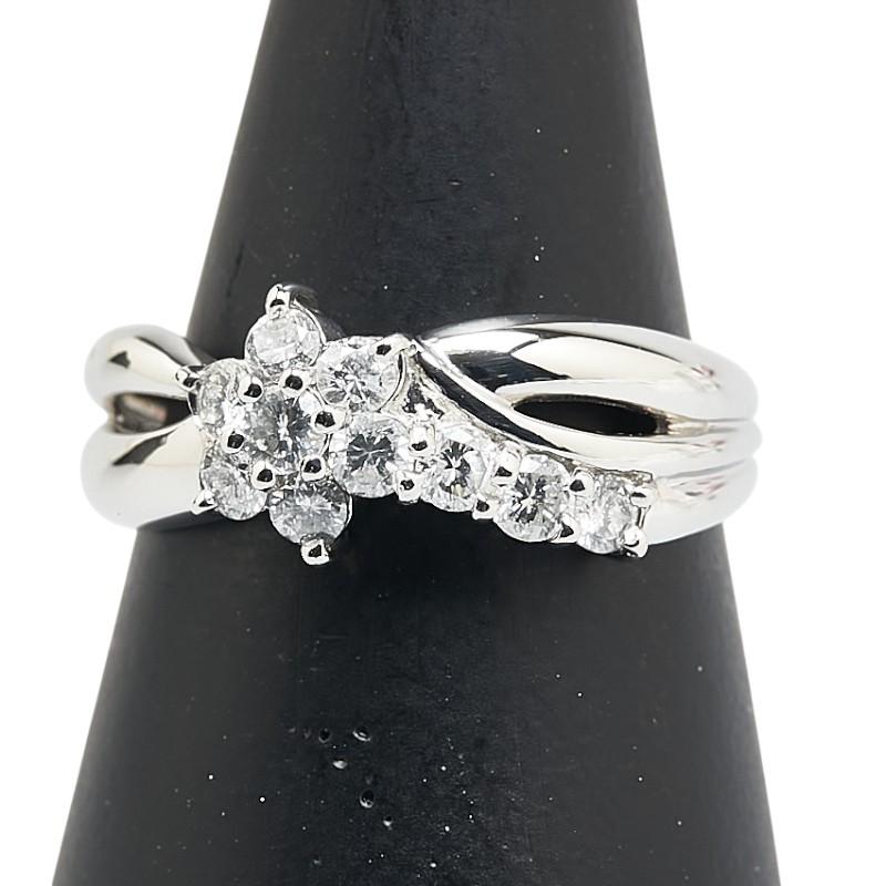 Pt900 プラチナ ダイヤ0.50ct リング 指輪 レディース 12.5号 中古 : 銀座パリス Yahoo!ショッピング店 - 通販 - Yahoo!ショッピング