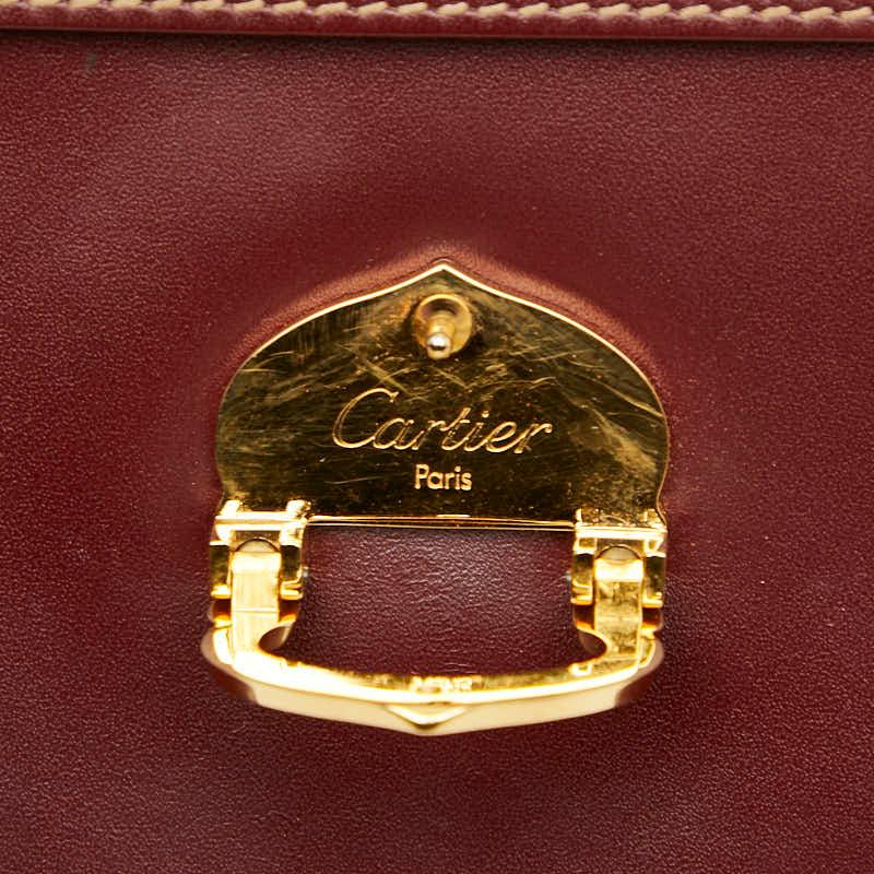 Cartier（カルティエ） 斜め掛け ショルダーバッグ ワインレッド