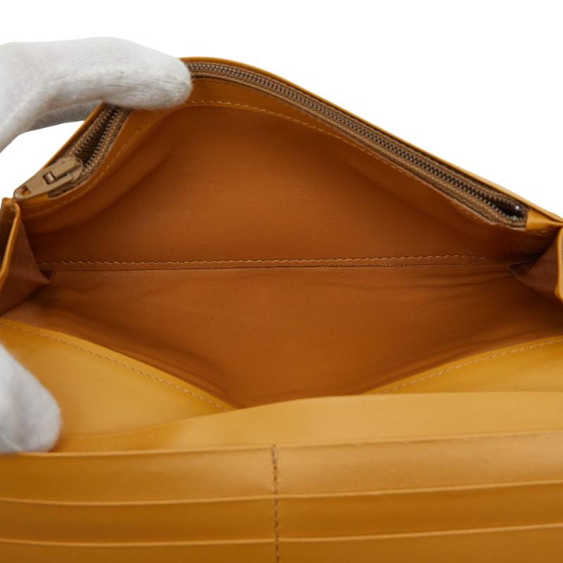 CELINE（セリーヌ） マカダム 長財布 ブラウン PVC レザー レディース