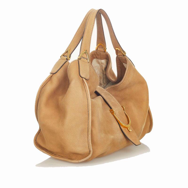 GUCCI グッチ 296856 ベージュ レザー ハンドバッグ レディース GUCCI グッチ 296856 ベージュ レザー ハンドバッグ レディース