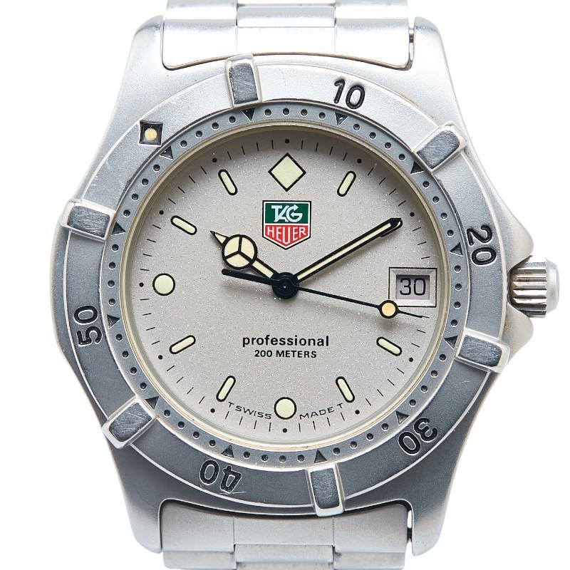 タグホイヤー 2000シリーズ 腕時計 962.206-2 クオーツ シルバー文字盤 ステンレススチール メンズ TAG HEUER 【中古】 : 銀座パリス Yahoo!ショッピング店 ...