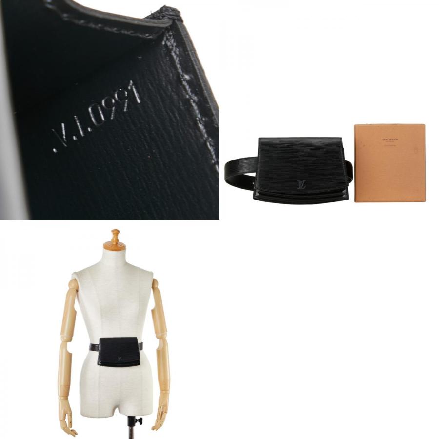 ルイ ヴィトン エピ ティルシット ショルダーバッグ M52602 ノワール ブラック レザー レディース LOUIS VUITTON 【中古】 LOUIS VUITTON（ルイ・ヴィトン） ルイ ヴィトン エピ ティルシット