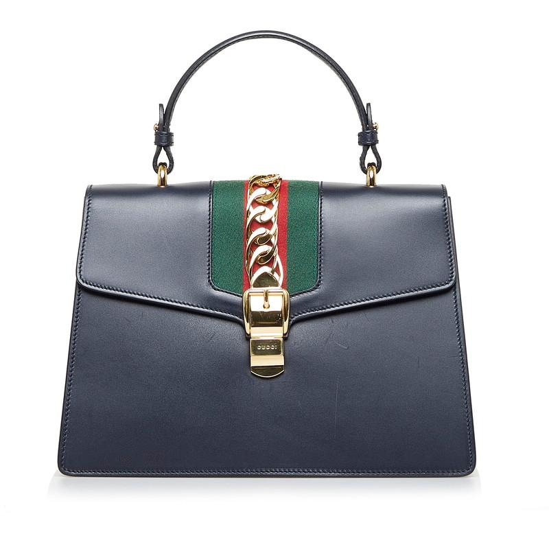 GUCCI グッチ シルヴィー ハンドバッグ ショルダーバッグ 2WAY GUCCI グッチ シルヴィー ハンドバッグ ショルダーバッグ 2WAY