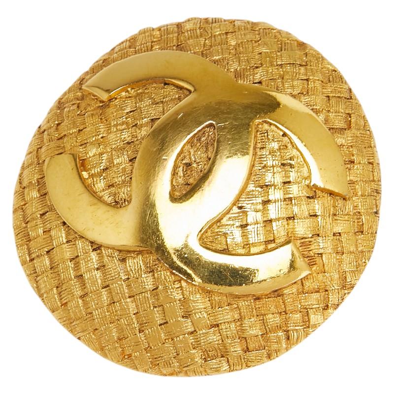 CHANEL シャネル ヴィンテージ ココマーク ブローチ ゴールド メッキ レディース 【中古】 : 銀座パリス Yahoo!ショッピング店 - 通販 - Yahoo!ショッピング