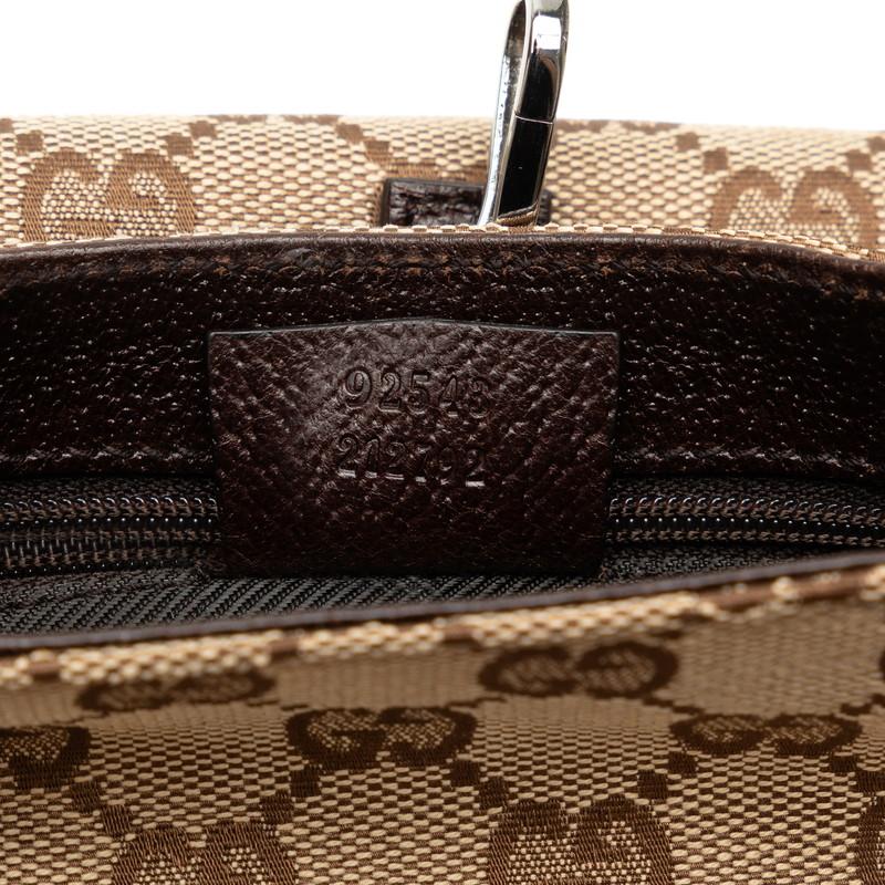 GUCCI（グッチ） GGキャンバス ウエストバッグ ボディバッグ 92543 ベージュ キャンバス レザー レディース 【中古】 : 銀座 ...