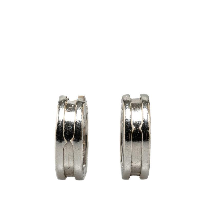 BVLGARI ブルガリ ビーゼロワン ピアス OR855540 K18WG ホワイト BVLGARI ブルガリ ビーゼロワン ピアス OR855540 K18WG ホワイト