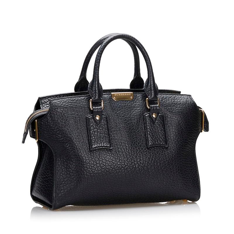 BURBERRY バーバリー ゴールド金具 ハンドバッグ ショルダー BURBERRY バーバリー ゴールド金具 ハンドバッグ ショルダー