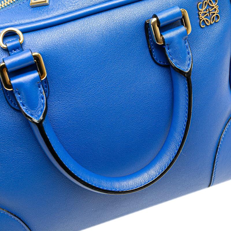 LOEWE ロエベ アナグラム アマソナ75 ハンドバッグ ショルダーバッグ 2WAY ブルー レザー レディース 【中古】 : 銀座パリス Yahoo!ショッピング店 - 通販 ...