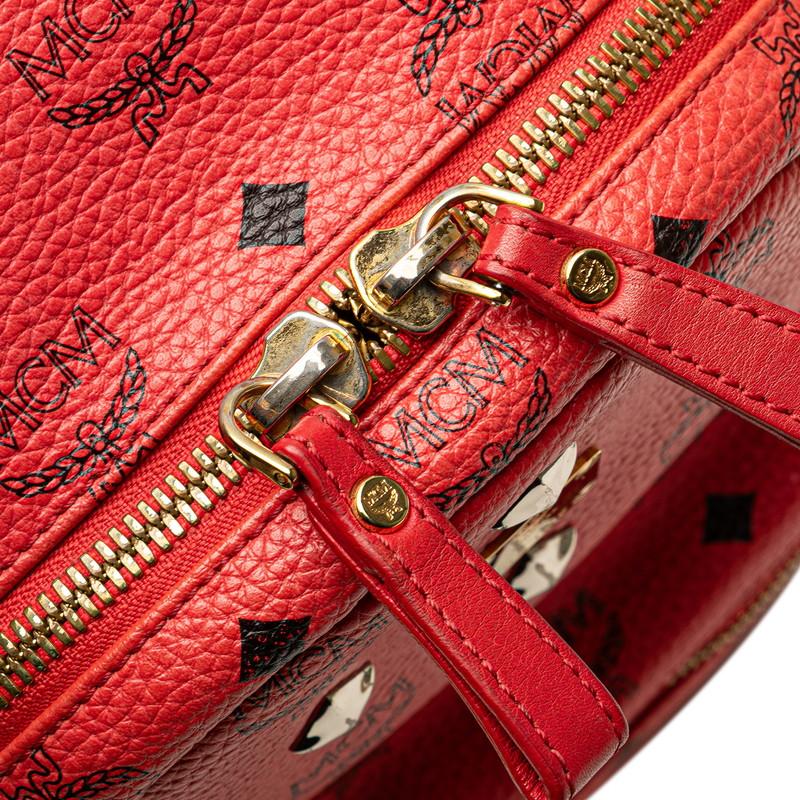 MCM エム シー ヴィセトス ロゴグラム スタッズ リュック バックパック