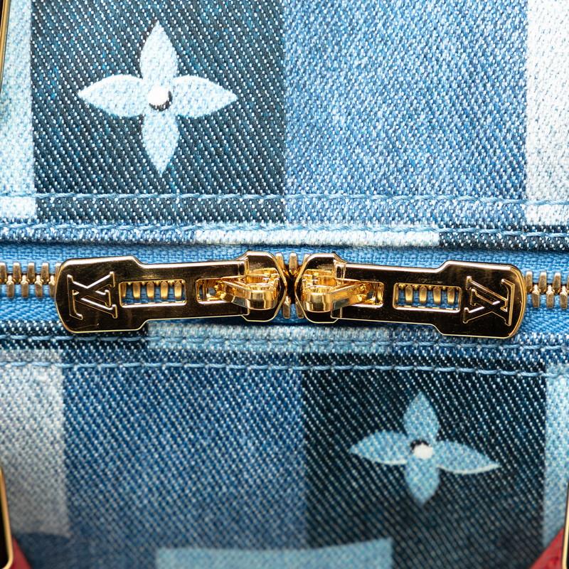 LOUIS VUITTON ルイ ヴィトン モノグラム デニム スピーディ LOUIS VUITTON ルイ ヴィトン モノグラム デニム スピーディ