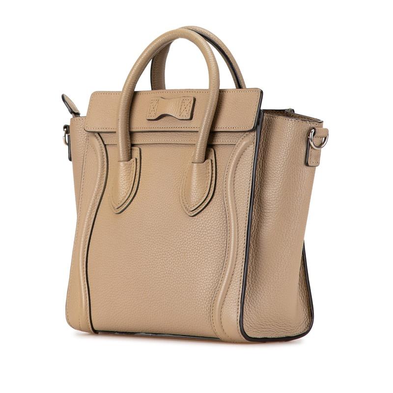 CELINE（セリーヌ） ラゲージ ナノショッパー ハンドバッグ ショルダー