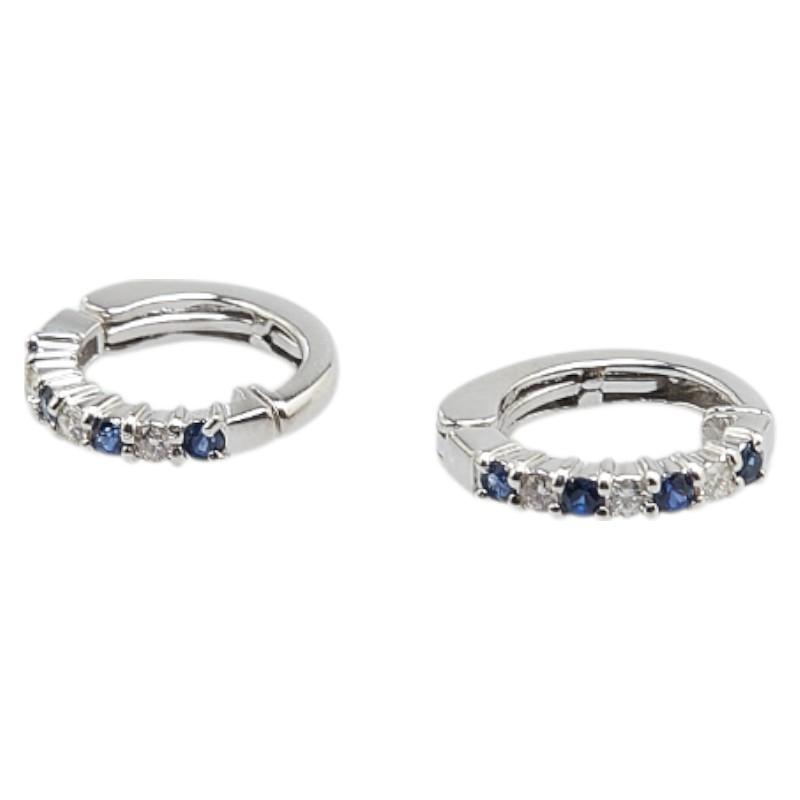 ノーブランド ブルー K14WG ホワイトゴールド サファイヤ ダイヤ0.12 イヤリング レディース no brand 中古 : 銀座パリス Yahoo!ショッピング店 - 通販 ...