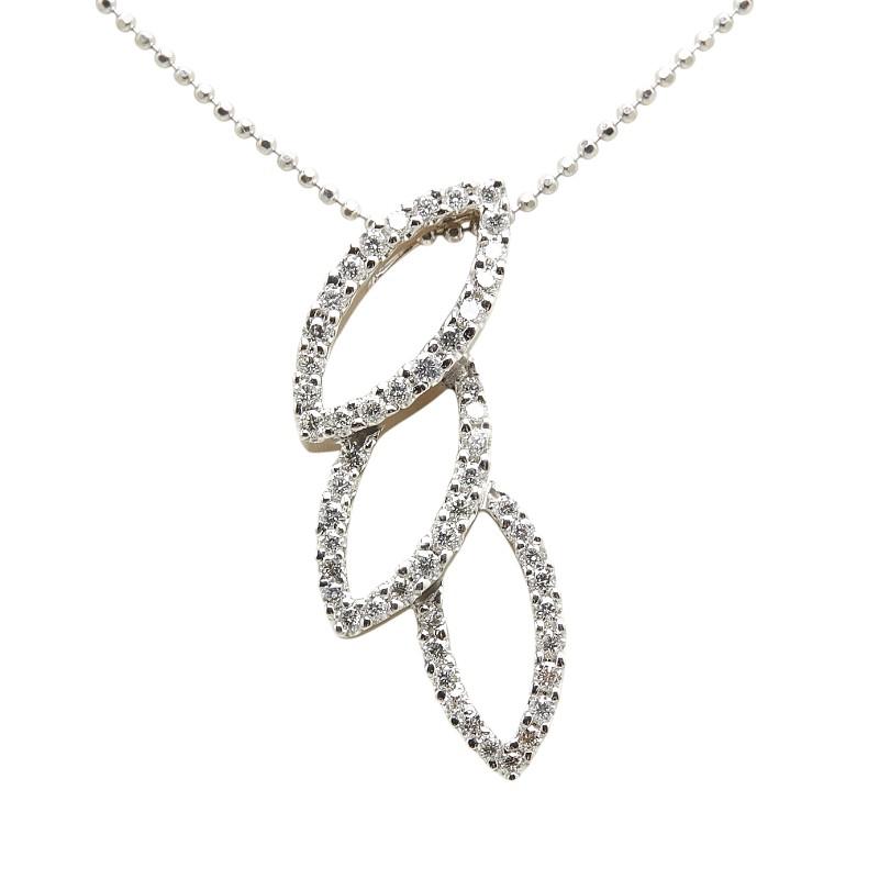 K18WG ホワイトゴールド ダイヤ0.70ct LA Soma ラ ソマ ネックレス レディース 中古 : 銀座パリス Yahoo!ショッピング店 - 通販 - Yahoo!ショッピング