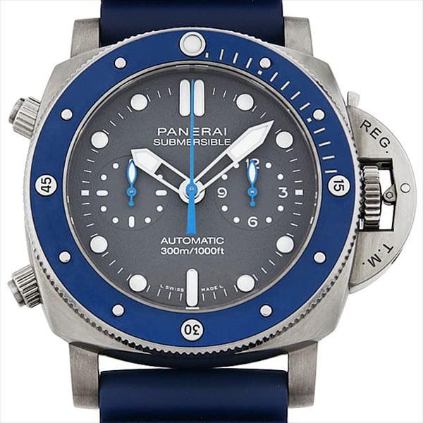 SUBMERSIBLE パネライ サブマーシブル クロノ ギヨーム・ネリー エディション 47mm PAM00982 新品 メンズ 腕時計 ...