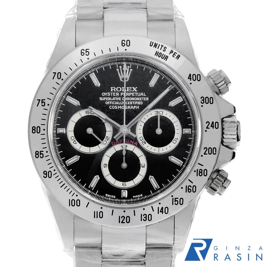ROLEX ロレックス デイトナ 16520 ブラック A番 未使用 メンズ 腕時計 : GINZA RASIN ヤフー店 - 通販 ...