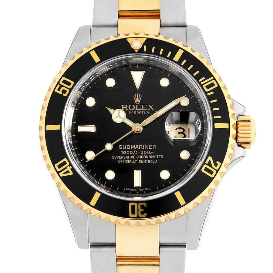 ROLEX ロレックス サブマリーナ デイト 16613 ブラック M番 未使用 メンズ 腕時計 : GINZA RASIN ヤフー店 - 通販 - Yahoo!ショッピング