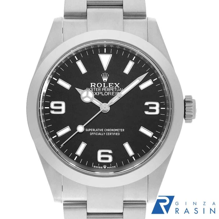 ROLEX ロレックス エクスプローラー40 224270 ブラック ランダム番 未使用 メンズ 腕時計 : GINZA RASIN ヤフー店 ...