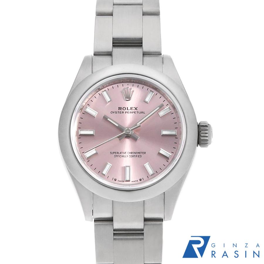 ロレックス オイスターパーペチュアル28 276200 ピンク ランダム番 未使用 レディース 腕時計 : s-276200pk ...