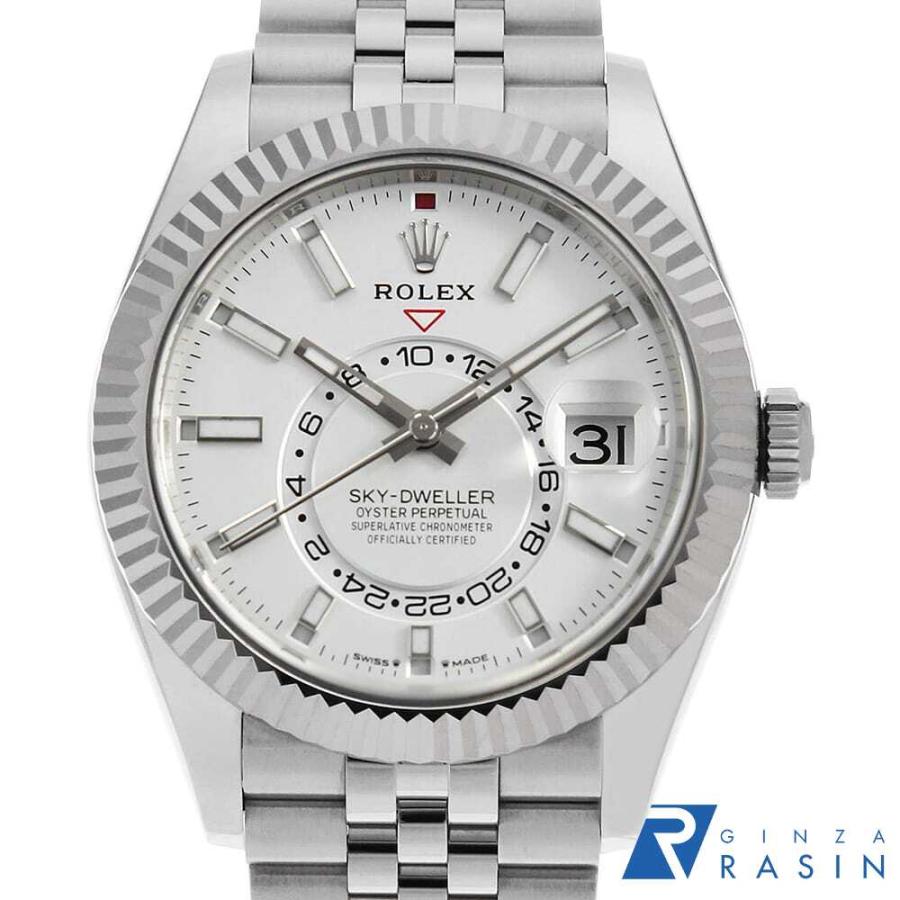 ROLEX ロレックス スカイドゥエラー 336934 ホワイト 5列 ジュビリーブレス ランダム番 未使用 メンズ 腕時計 : GINZA RASIN ヤフー店 - 通販 - Yahoo ...