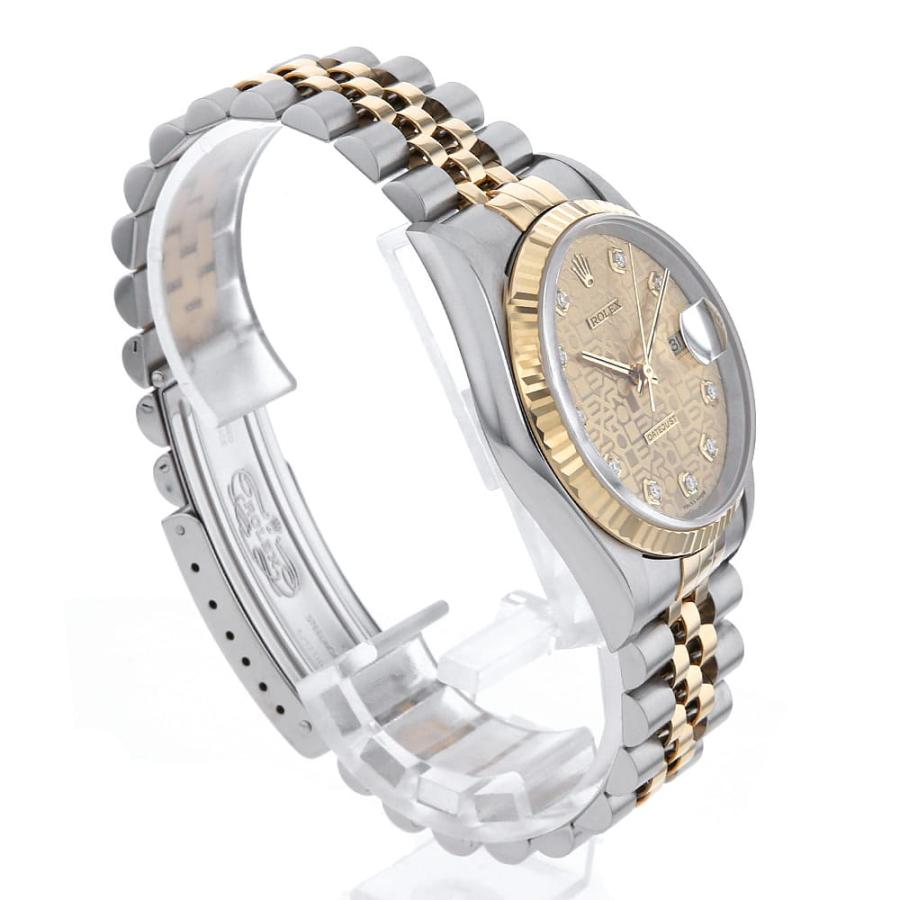 ROLEX ロレックス デイトジャスト 10Pダイヤ 16233G シャンパン ROLEX ロレックス デイトジャスト 10Pダイヤ 16233G シャンパン
