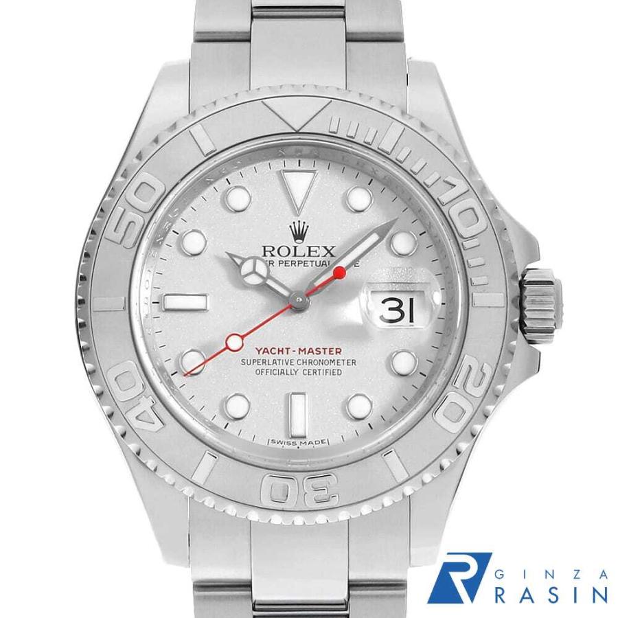 ROLEX ロレックス ヨットマスター 16622 シルバー G番 中古 メンズ 腕時計 : GINZA RASIN ヤフー店 - 通販 ...