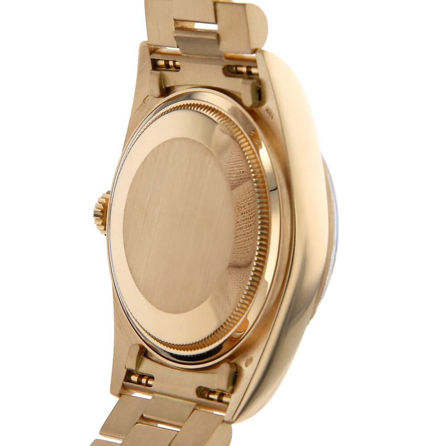 ROLEX ロレックス デイデイト バーク 18078 ブラック ピラミッド ローマ 95番 中古 メンズ 腕時計 : GINZA RASIN ...