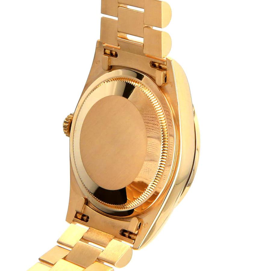 ROLEX（ロレックス） デイデイト ベゼルラグダイヤ 18388 ブラック バー S番 中古 メンズ 腕時計 : GINZA RASIN ...