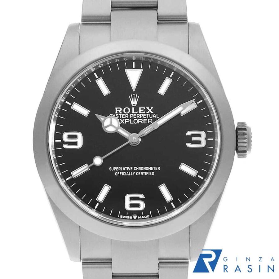 ROLEX ロレックス エクスプローラー40 224270 ブラック ランダム番 中古 メンズ 腕時計 : GINZA RASIN ヤフー店 ...