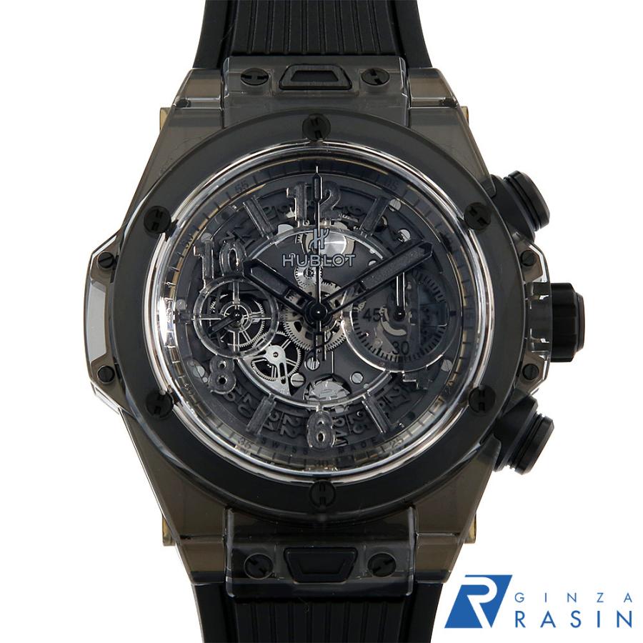 HUBLOT ウブロ ビッグバン ウニコ サファイア オールブラック 限定生産500本 411.JB.4901.RT 中古 メンズ 腕時計 ...