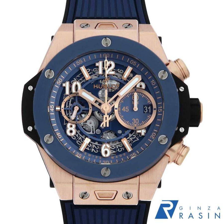 HUBLOT ウブロ ビッグバン ウニコ キングゴールド ブルーセラミック 421.OL.5180.RX 中古 メンズ 腕時計 : GINZA RASIN ヤフー店 - 通販 - Yahoo ...