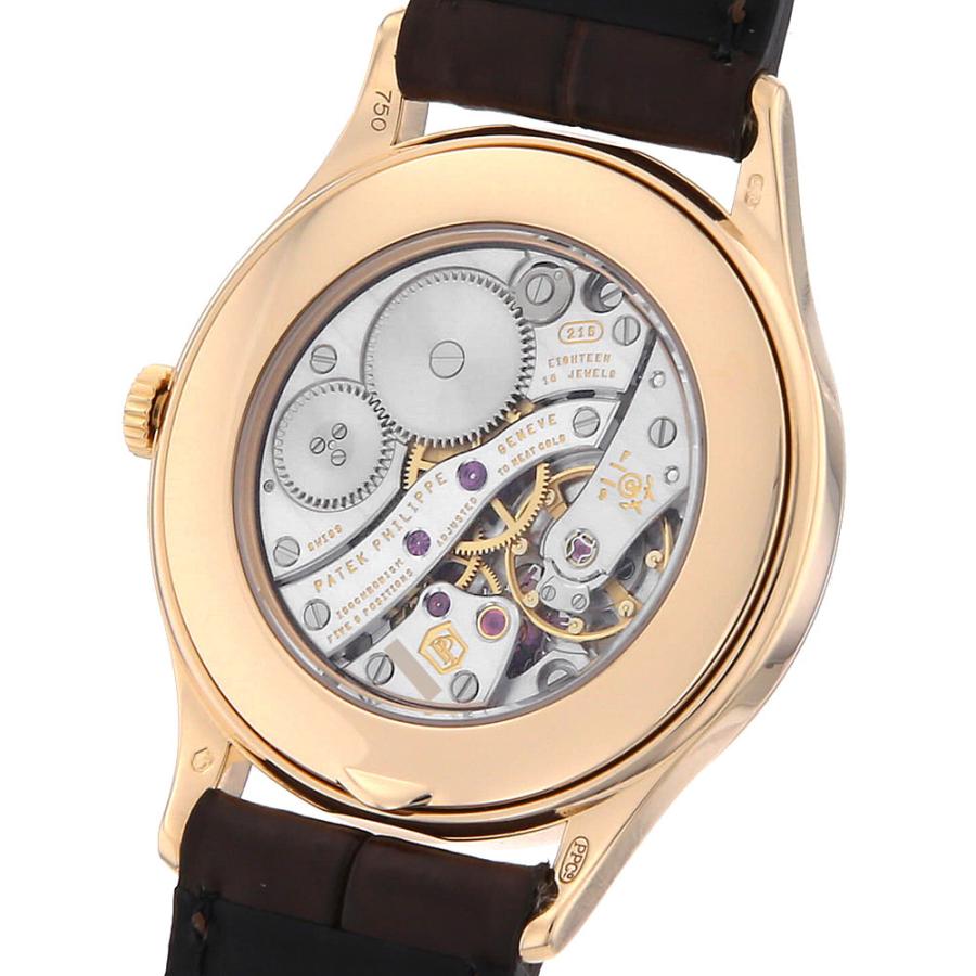 PATEK PHILIPPE パテックフィリップ カラトラバ ベゼルダイヤ 4897R-010 中古 レディース 腕時計 : GINZA ...