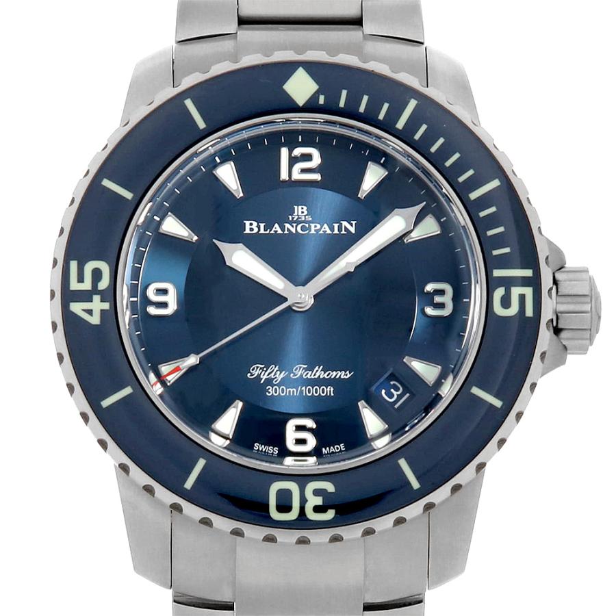 BLANCPAIN ブランパン フィフティー ファゾムス 5015-12B40-98B 中古 メンズ 腕時計 : GINZA RASIN ヤフー店 - 通販 - Yahoo!ショッピング