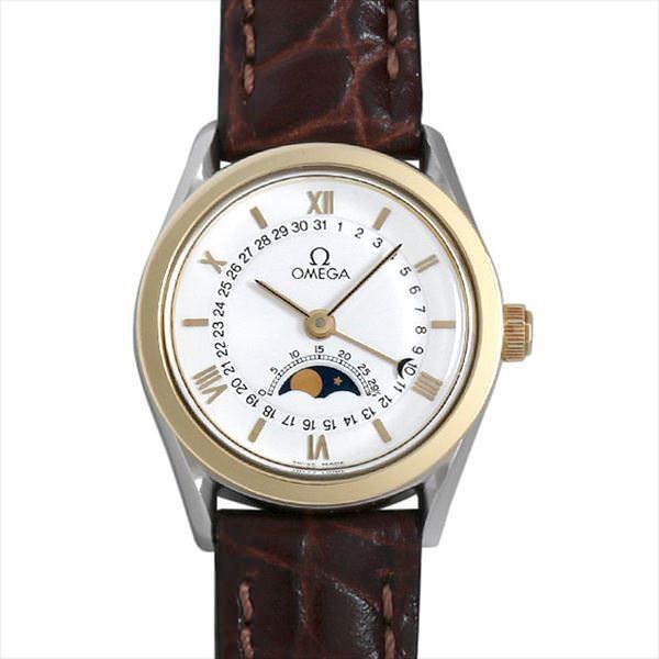 OMEGA オメガ ポインターデイト ムーンフェイズ Cal.2685 566.0286.766.0886 中古 レディース 腕時計 ...