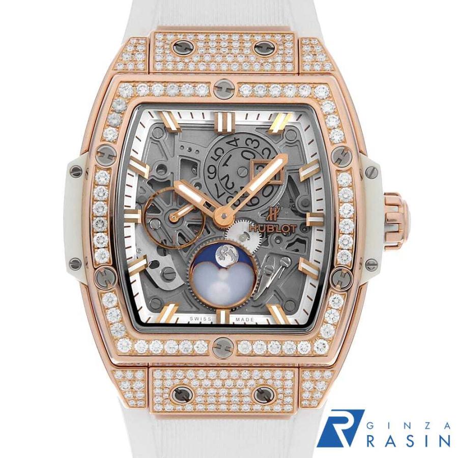 HUBLOT（ウブロ） スピリットオブビッグバン ムーンフェイズ キングゴールド ダイヤモンド 647.OE.2080.RW.1604 中古 ...