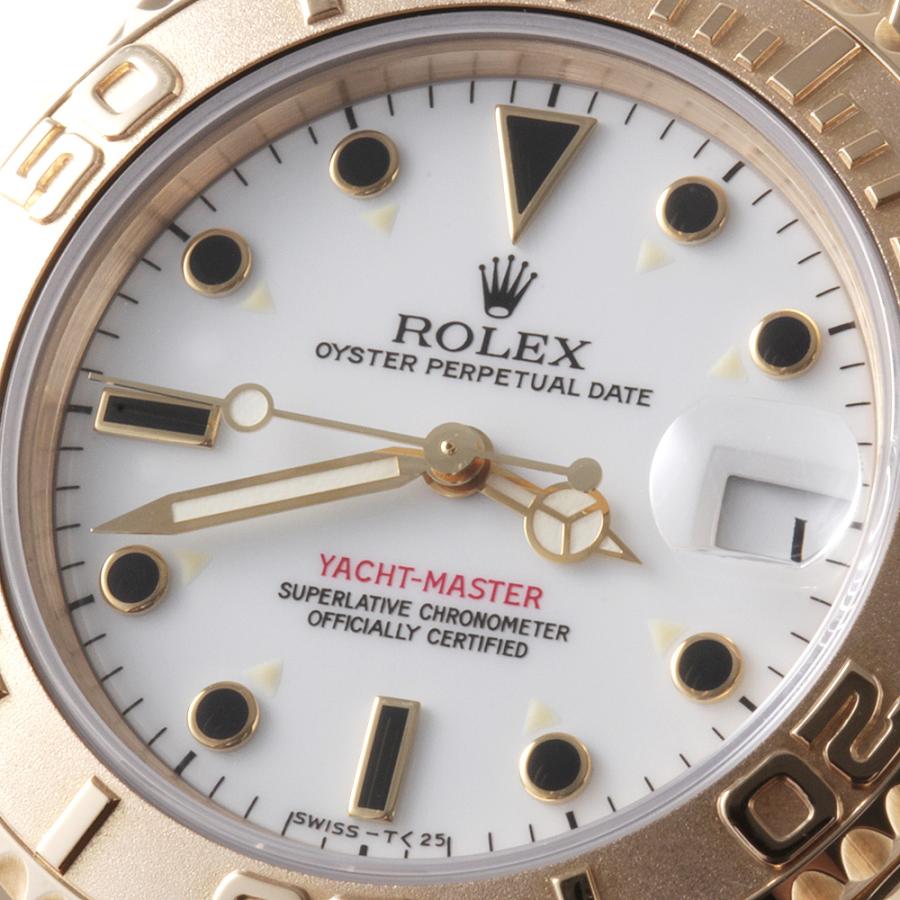 ROLEX ロレックス ヨットマスター 68628 ホワイト T番 中古 ボーイズ(ユニセックス) 腕時計 : GINZA RASIN ヤフー店 - 通販 - Yahoo!ショッピング