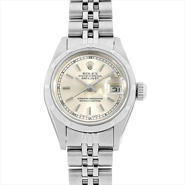 オイスター パーペチュアル ロレックス オイスターパーペチュアル デイト 69190 シルバー/バー/5列/ジュビリーブレス 82番 中古 レディース 腕時計 : GINZA RASIN ...