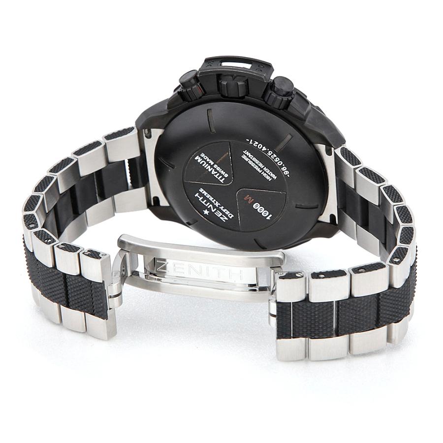 ZENITH（ゼニス） デファイ エクストリーム オープン クロノグラフ 96.0525.4021/21.M525 中古 メンズ 腕時計 ...