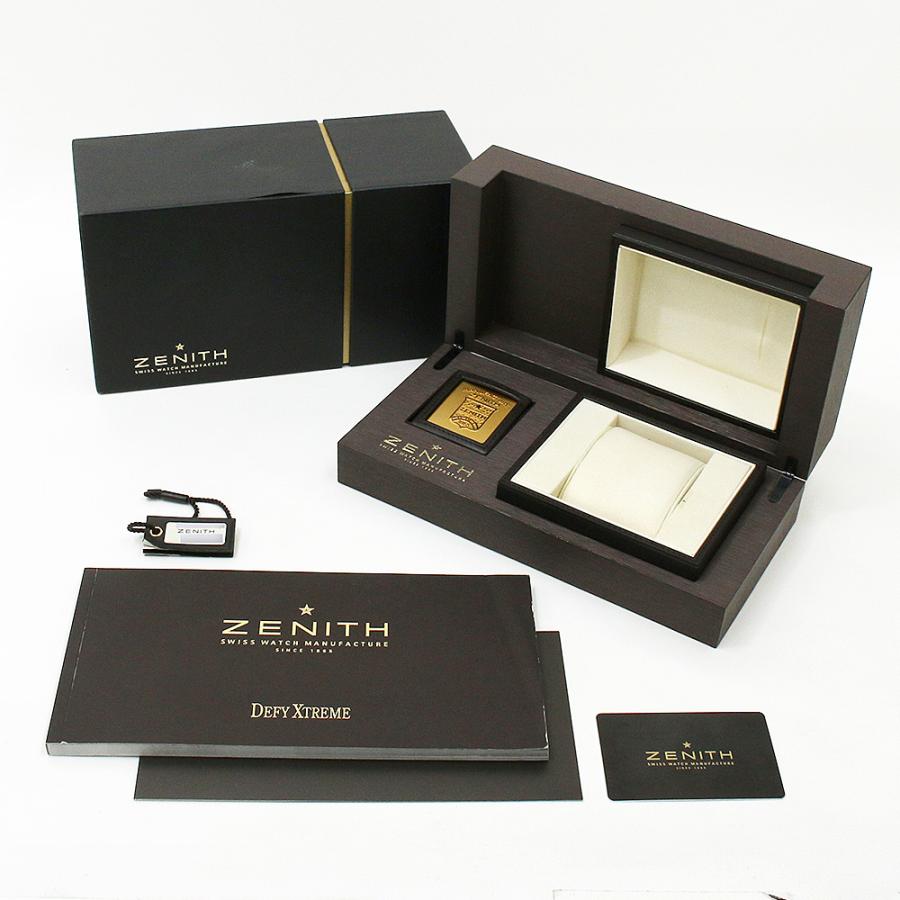 ZENITH（ゼニス） デファイ エクストリーム オープン クロノグラフ 96.0525.4021/21.M525 中古 メンズ 腕時計 ...